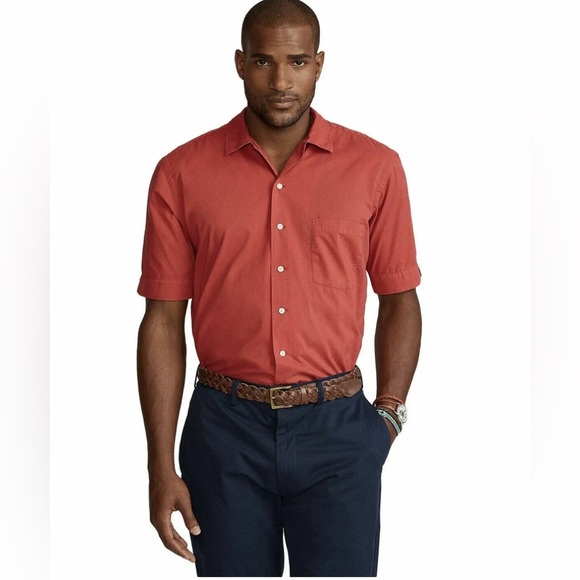 Ralph Lauren | Shirts | Nwt Polo Ralph Lauren Mens Camp Shirt Ss Size ...